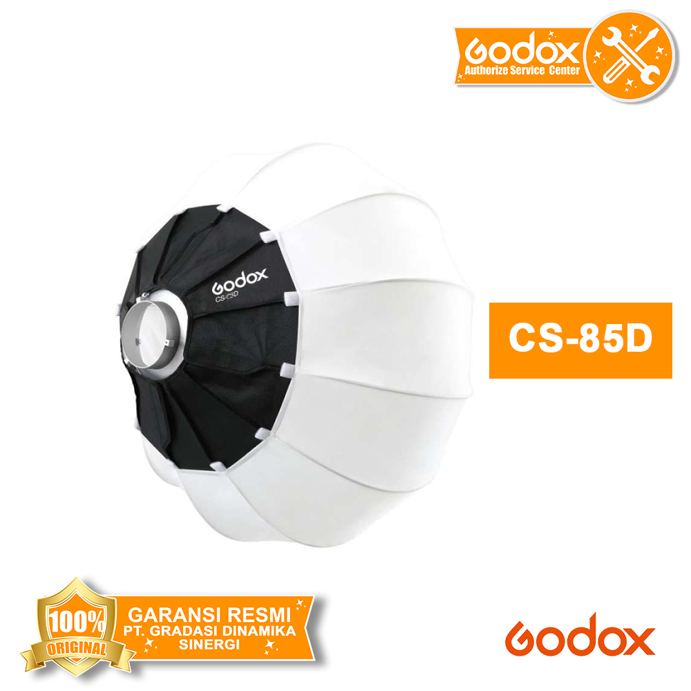 Godox CS-85D Collapsible Lantern Softbox 85cm – Gradient.co.id