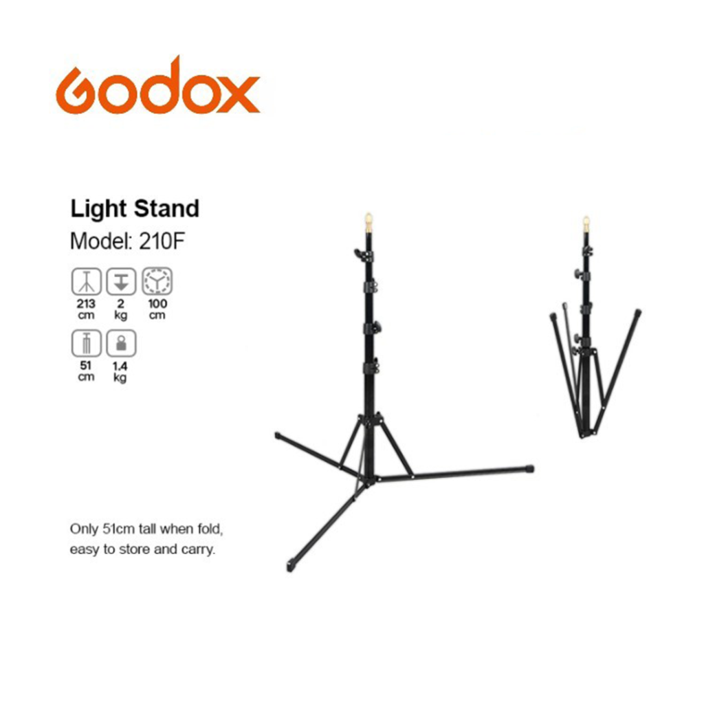 Godox 210F Reversible Leg Light Stand – Gradient.co.id